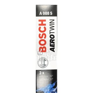 揪實在 (可刷卡)BOSCH A088S 26吋/20吋 軟骨式雨刷 | 蝦皮購物