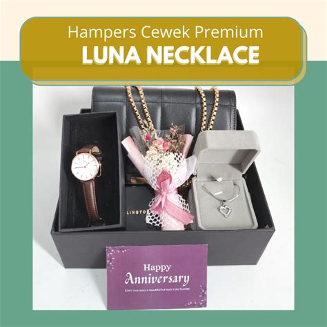 Jual Hapunni Hampers Kado Cewek Ulang Tahun Luna Hampers Cewe Premium