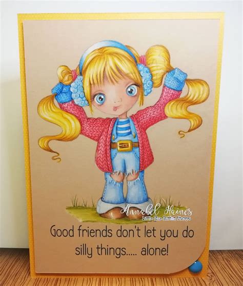 Cartway Cards Miss Lilly Is Being Silly