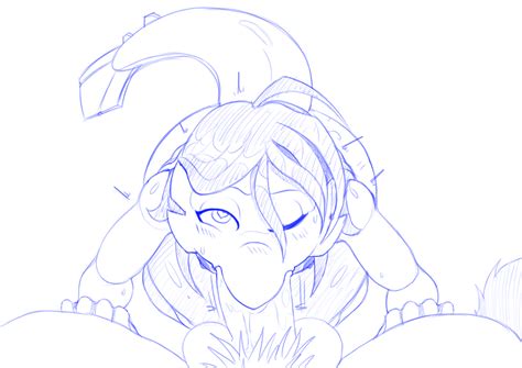 Rule 34 Animal Humanoid Anthro Balls Blitz Wulfen Blue And White