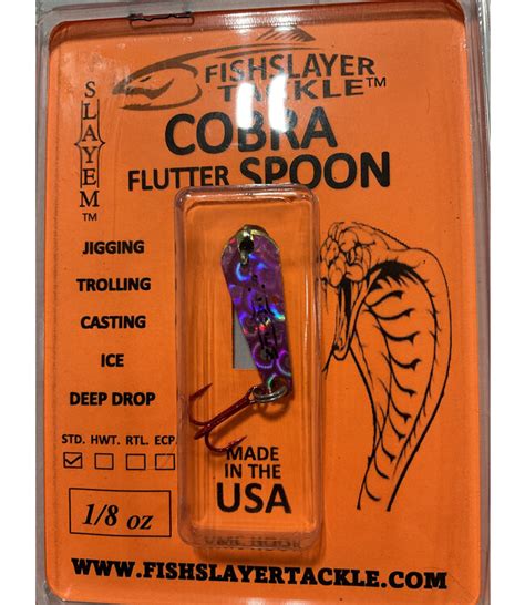 Cobra Flutter Standard Spoon Wow Scale 1 8oz All Seasons Sports Inc