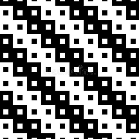 Illusion Abstract Black And White Pattern Monochrome Pattern Optical Illusion Op Art Stock