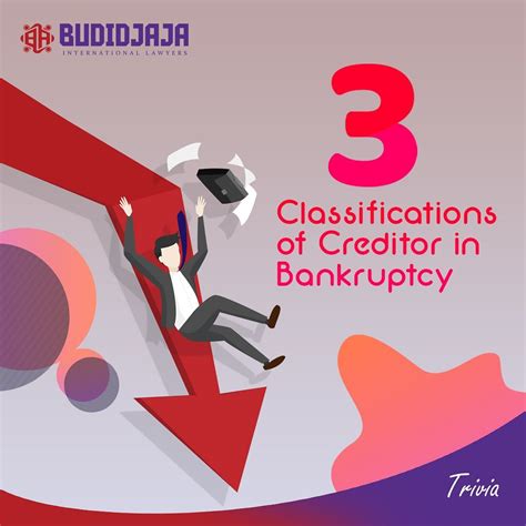 3 Classifications Of Creditor In Bankruptcy Budidjaja International