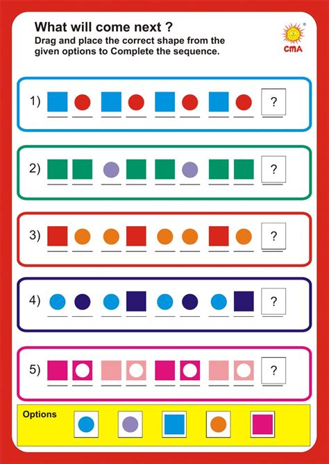 Cognitive Skills Worksheet