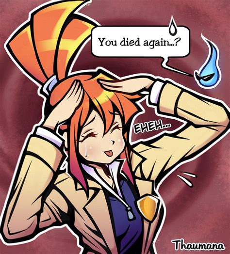 Ghost Trick Lynne Died Again By Thaumana On Deviantart