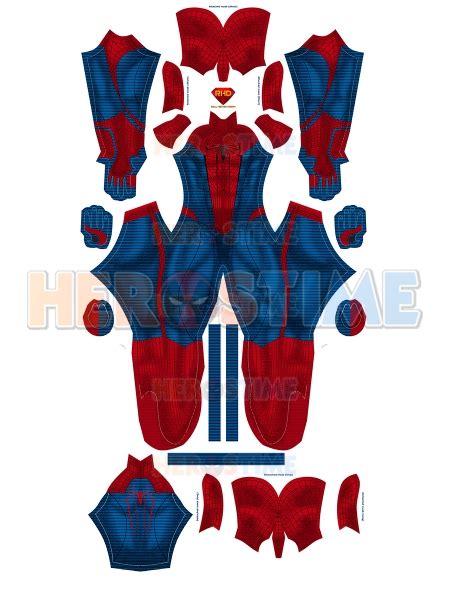 The Amazing Spider Suit Movie Cosplay Costume