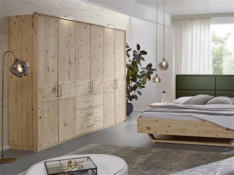 Kleiderschrank Lugano Aus Massiver Zirbe