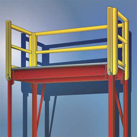Equipto Industrial Steel Platform Stair Landing In X In In Floor Height Northern Tool