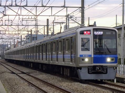 西武鉄道 西武6000系電車 6101 上石神井駅 鉄道フォト・写真 By 鉄道猫さん レイルラボraillab