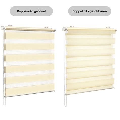 Doppelrollo 70x150 Beige Polyester Seitenzug Kaufland De