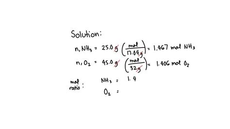 Solved If G Of Nh And G Of O React In The Following