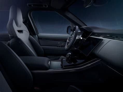 View Interior Photos Of The 2024 Land Rover Range Rover Sport Sv