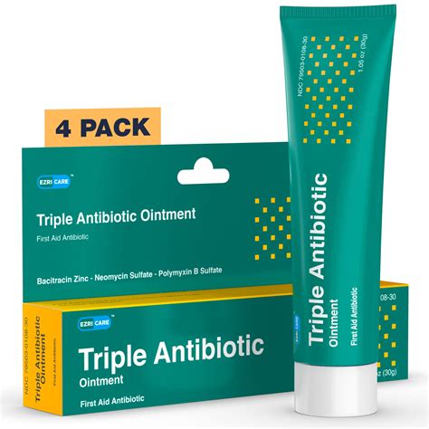 Buy Ezricare First Aid Antibiotic Ointment Triple Antibiotic Ointment