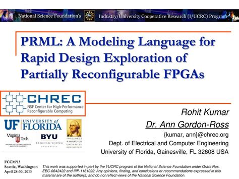 Ppt Prml A Modeling Language For Rapid Design Exploration Of