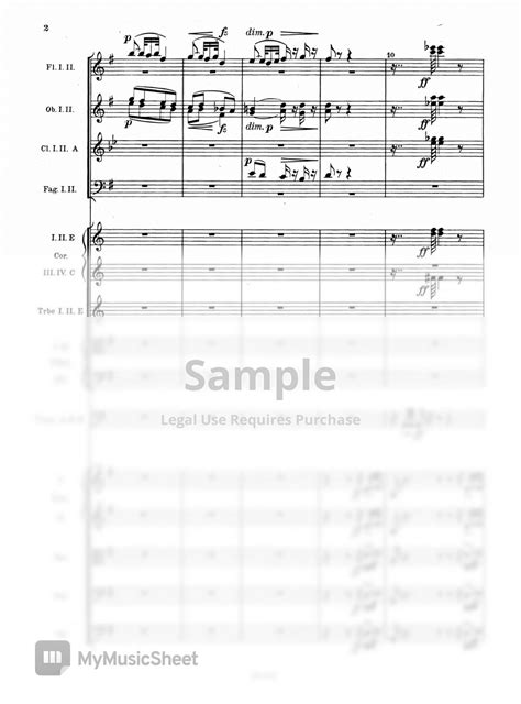 A Dvorak Symphony No 9 In E Minor From The New World Sheets By