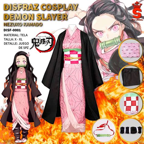Disfraz Anime Demon Slayer NEZUKO KAMADO