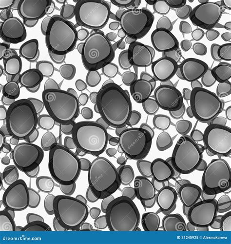 Seamless Abstract Monochrome Pattern Stock Vector Illustration Of Frame Funky 21245925