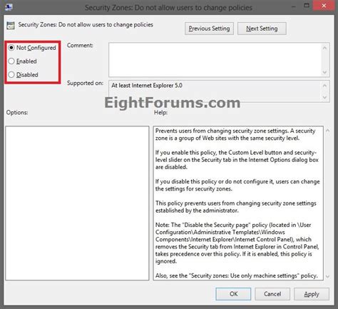 IE Security Zones Enable Or Disable Level Settings Windows Help Forums