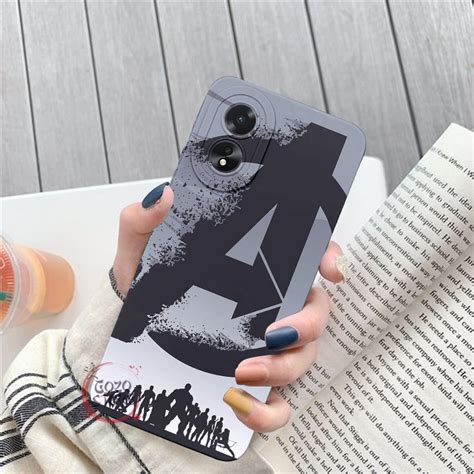 Jual Softcase Procamera Oppo A38 A18 2023 Terbaru Motif Hero Fashion