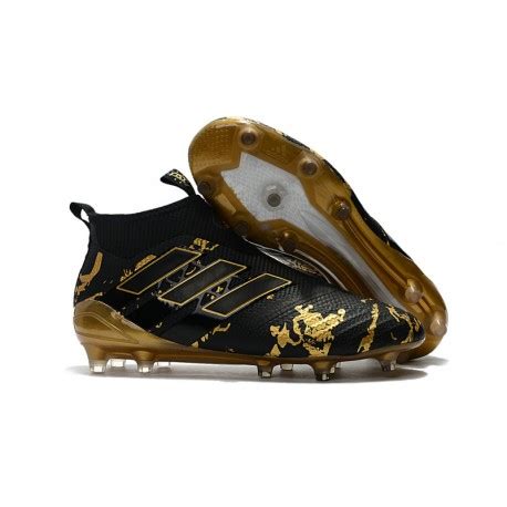 Paul Pogba Capsule Adidas ACE 17 Purecontrol FG Black Gold
