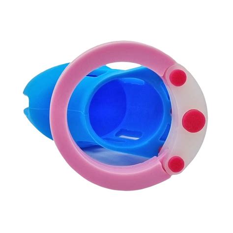 Chastity Cage Silicone V10 Multicolour Small Male Lock Device Abdl