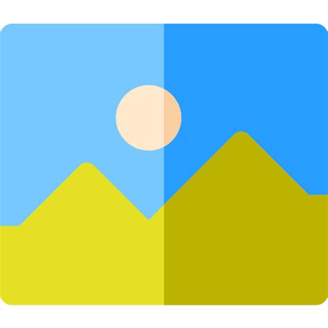 Image Basic Rounded Flat Icon