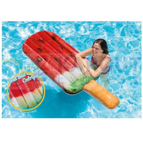 Non Refundable Intex Popsicle Ice Lolly Float Air Mat Karoutexpress