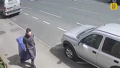 Police Release Cctv Footage Of Suspect Pulling Wheelie Bin As Part Of