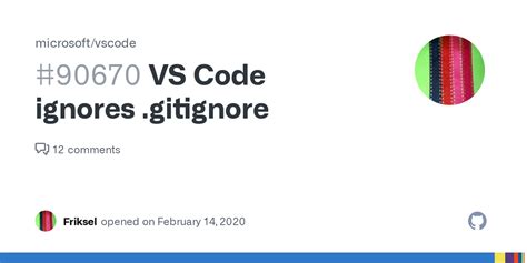 VS Code Ignores Gitignore Issue Microsoft Vscode GitHub