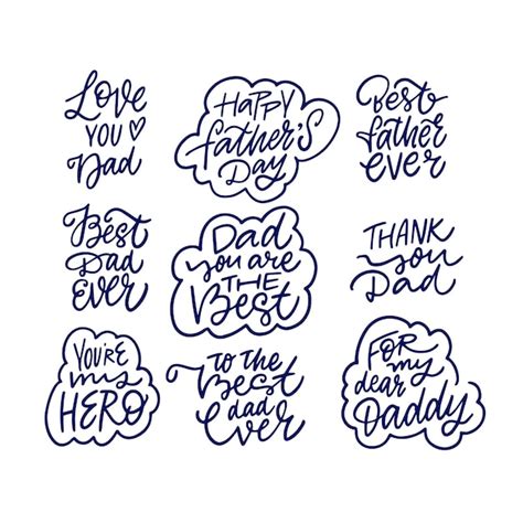 Premium Vector Celebrate Fathers Day With Lovely Stickers Best Dad