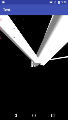 Android Opengl Es Strange Graphical Glitch Behaviour Stack Overflow