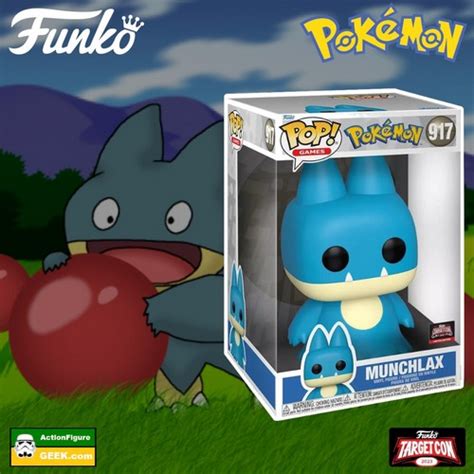 Pokémon Munchlax Jumbo Funko Pop Target Con Exclusive