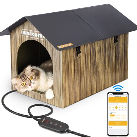 Heated Cat Houses For Outdoor Cats In Winter