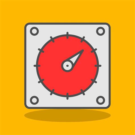 Timer Filled Shadow Icon 44207240 Vector Art At Vecteezy