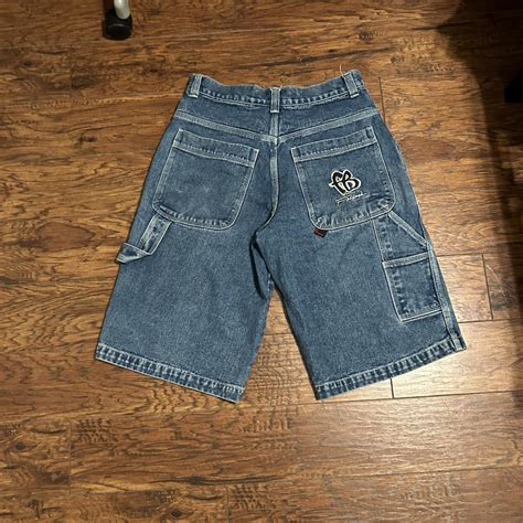 Fubu Embroidery Jorts Size 31 Depop