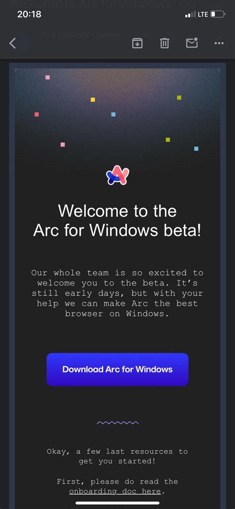 finally r arcbrowser