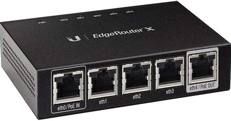 Ubiquiti ER X Edge Router X Advanced Gigabit Ethernet Router MicroPro