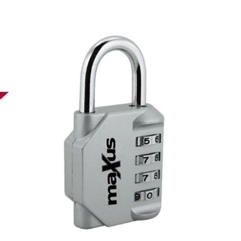 Maxus 40mm 4 Dial Combination Padlock ASL Lockers