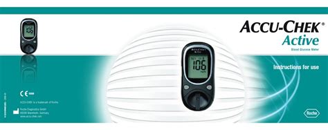 Accu Chek Active Instructions For Use Manual Pdf Download Manualslib