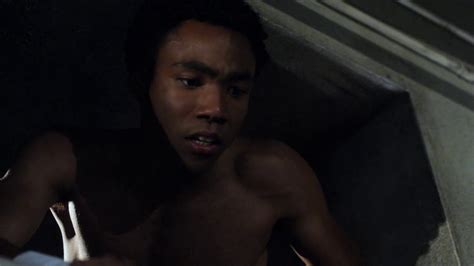 Auscaps Donald Glover Shirtless In Community 2 06 Epidemiology