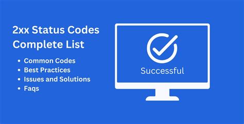2xx Status Codes Complete List