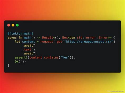 Rust异步编程 Async Await 入门rust Async Await 入门 在本文中，我们将仔细研究 Rust 掘金