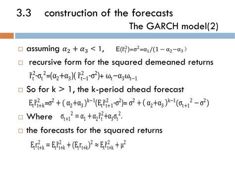 Ppt Modeling And Forecasting Stock Return Volatility Using A Random Level Shift Model