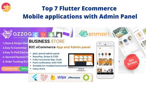 TOP 7 FLUTTER ECOMMERCE MOBILE APP WITH ADMIN PANEL Sacredthemes