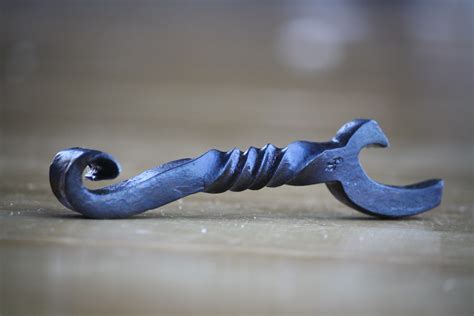 Key Chain Hand Forged Bottle Opener Antietam Iron Works