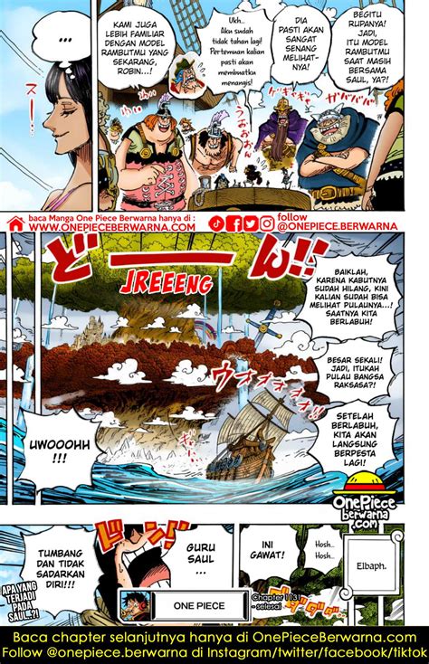 One Piece Berwarna Chapter 1131 Bahasa Indonesia One Piece Berwarna
