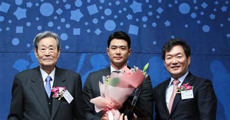 김재환 프로야구은퇴선수협회 선정 Mvp