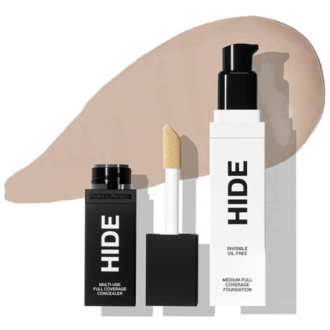 Amazon HIDE Liquid Concealer And Foundation Bundle Medium To