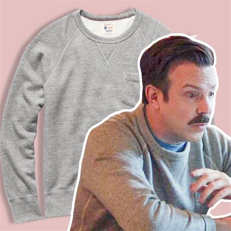 Ted Lasso Wears Todd Snyder Midweight Pocket Sweatshirt