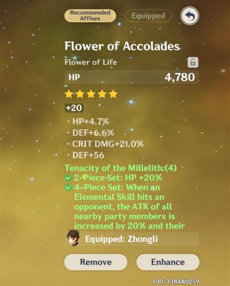 Zhongli Nuke Build Team Advice Rgenshinimpact